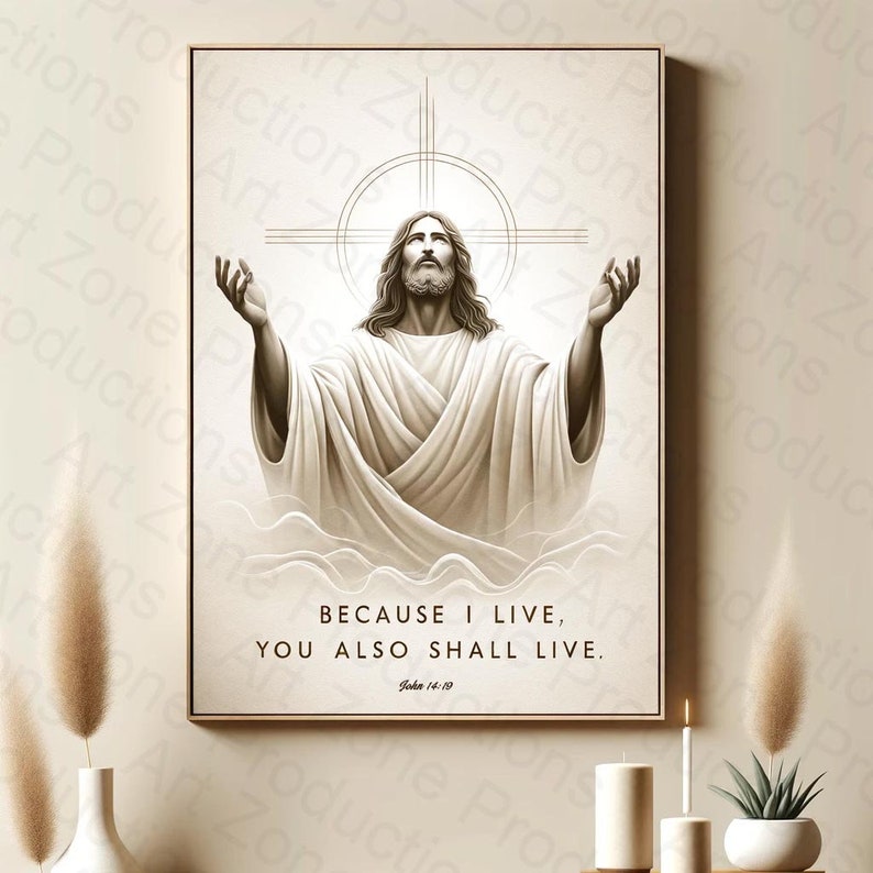 Jesus Christ Message of Hope Digital Download Art - Etsy