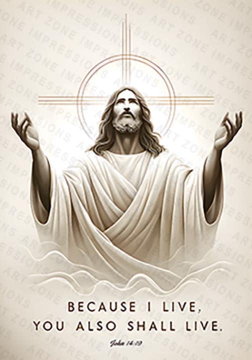 Jesus Christ Message of Hope Digital Download Art - Etsy