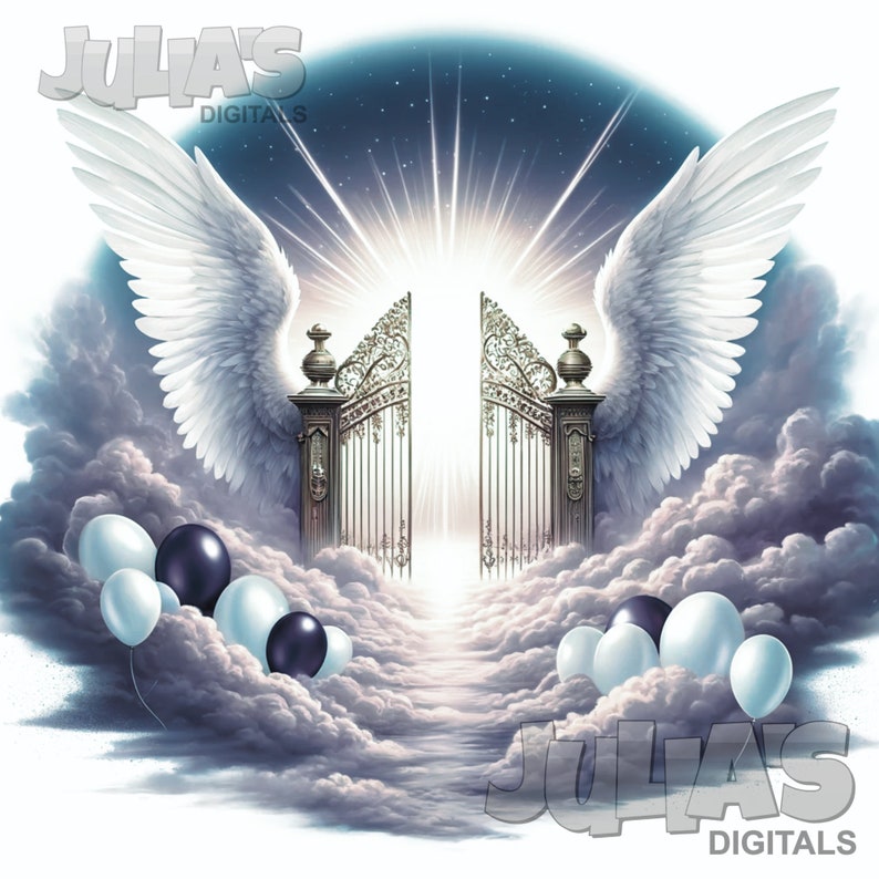 Memorial Purple, Balloons, Tumbler Wrap PNG, in Loving Memory, Doves ...