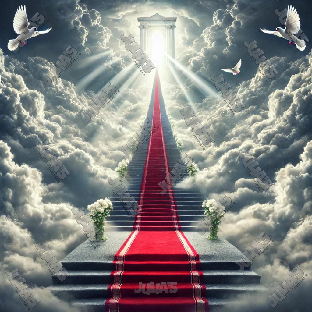 Lds Clipart Stair Teaghlaigh Staircase To Heaven With Angels Etsy.de