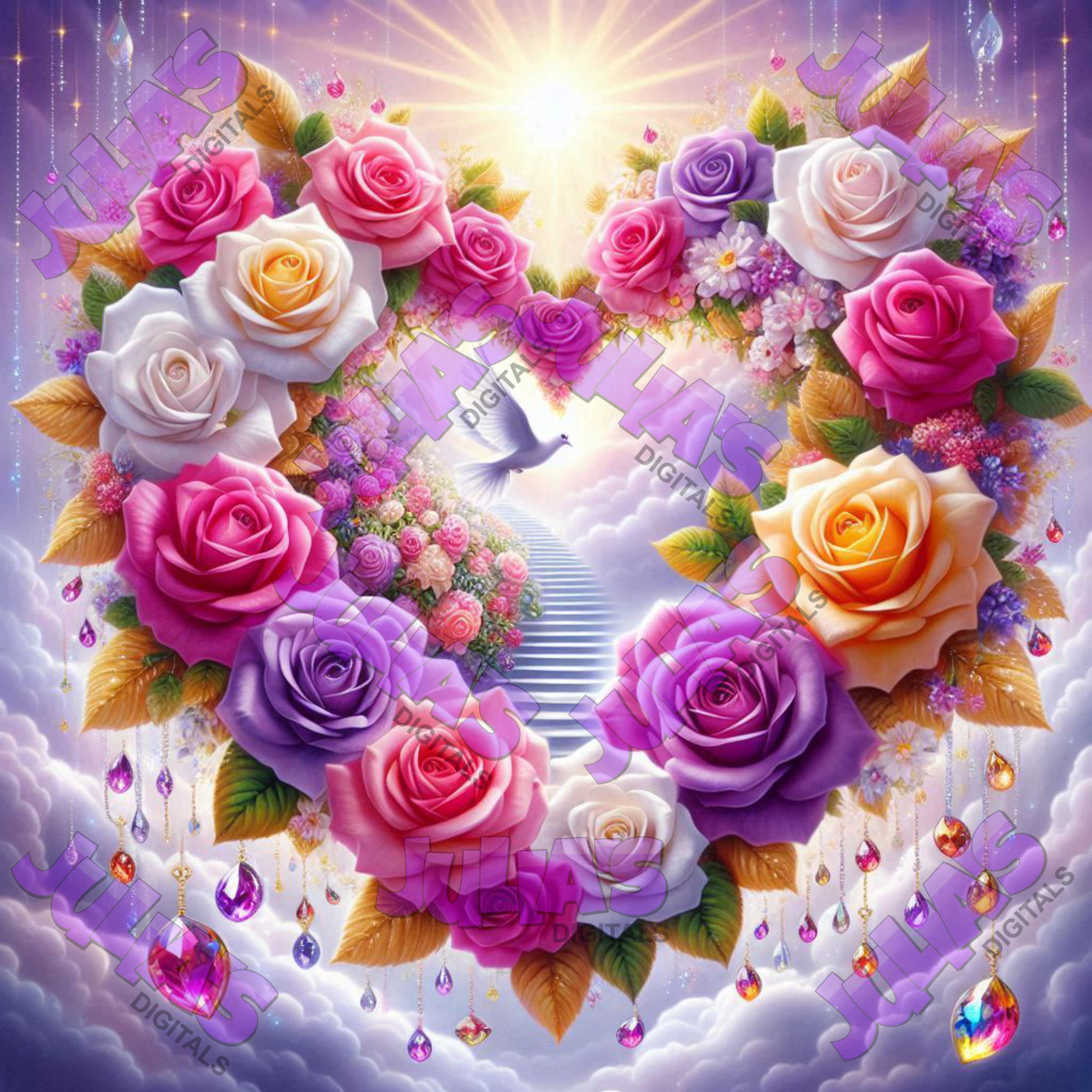 Lds Clipart Stair Teaghlaigh Staircase To Heaven With Angels Etsy.de