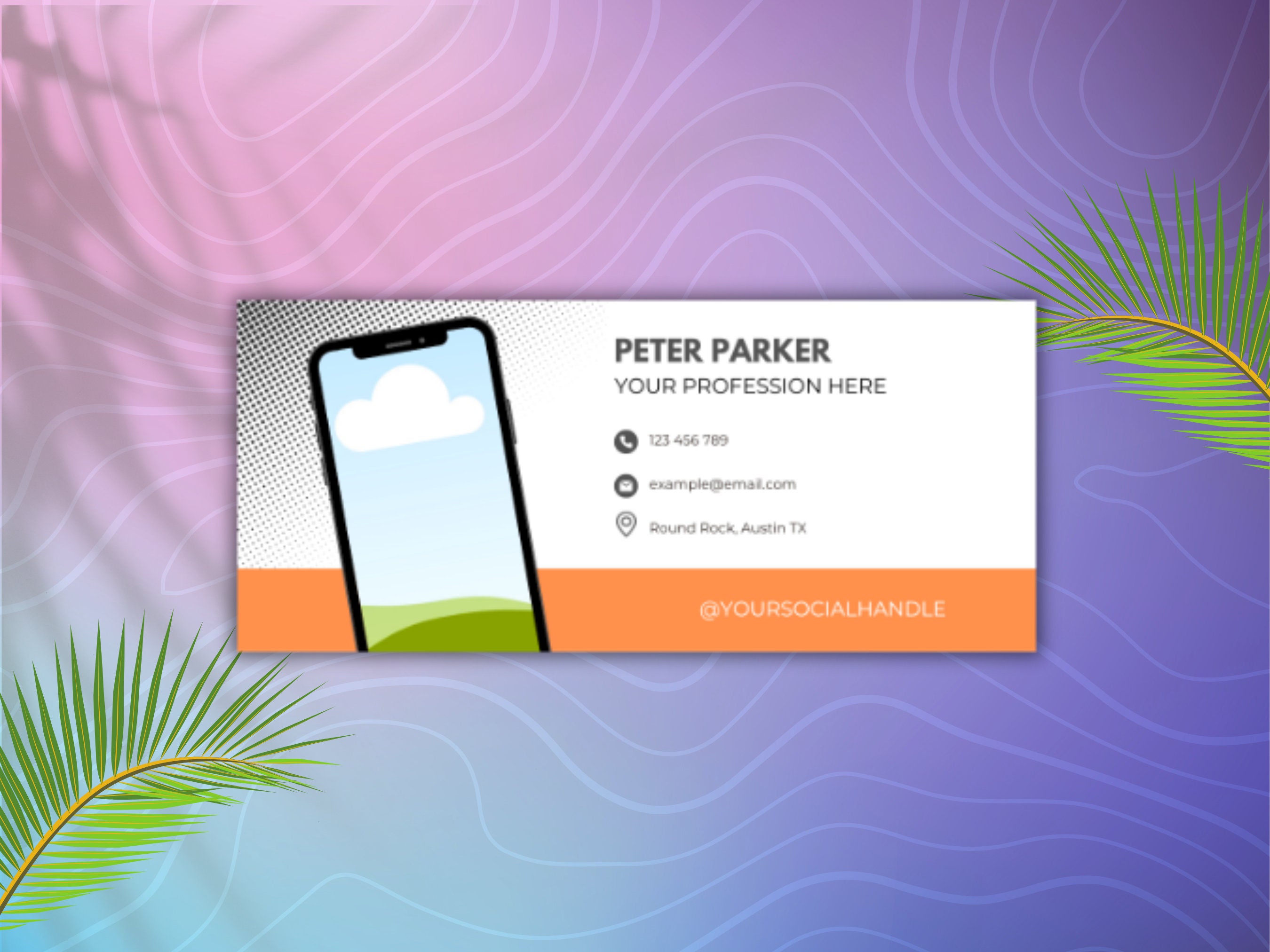 Simple Aesthetic, Email Signature Template, Editable on Canva ...