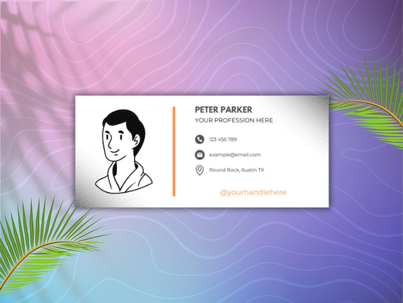 Simple Aesthetic, Email Signature Template, Editable on Canva ...