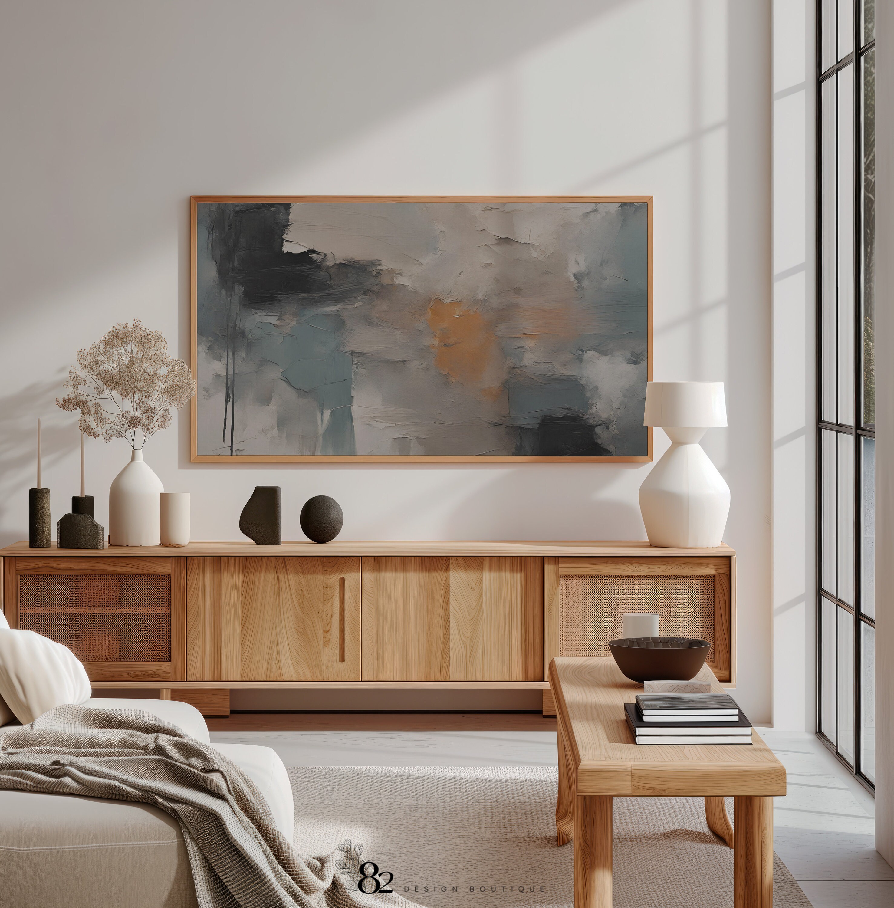 Textured TV Painting Digital Download Abstract TV Art Bundle for ...