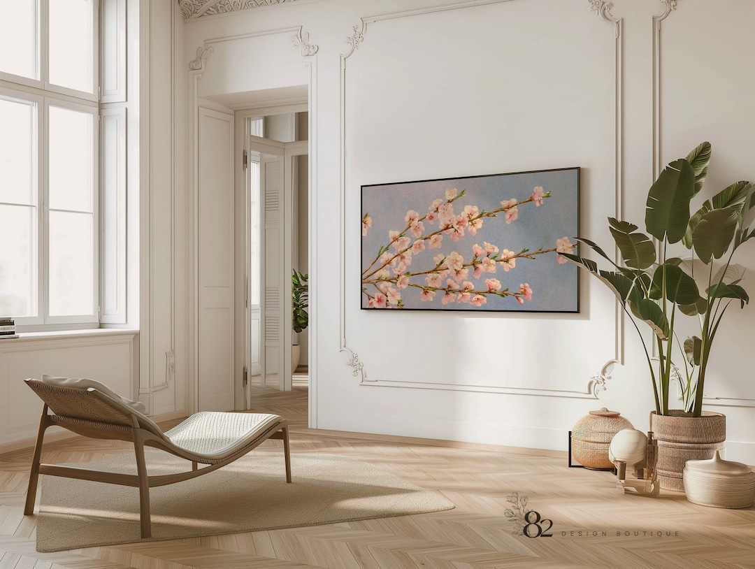 Samsung Frame TV Art Set | Vintage Frame TV Art | Muted Tonal Frame TV ...