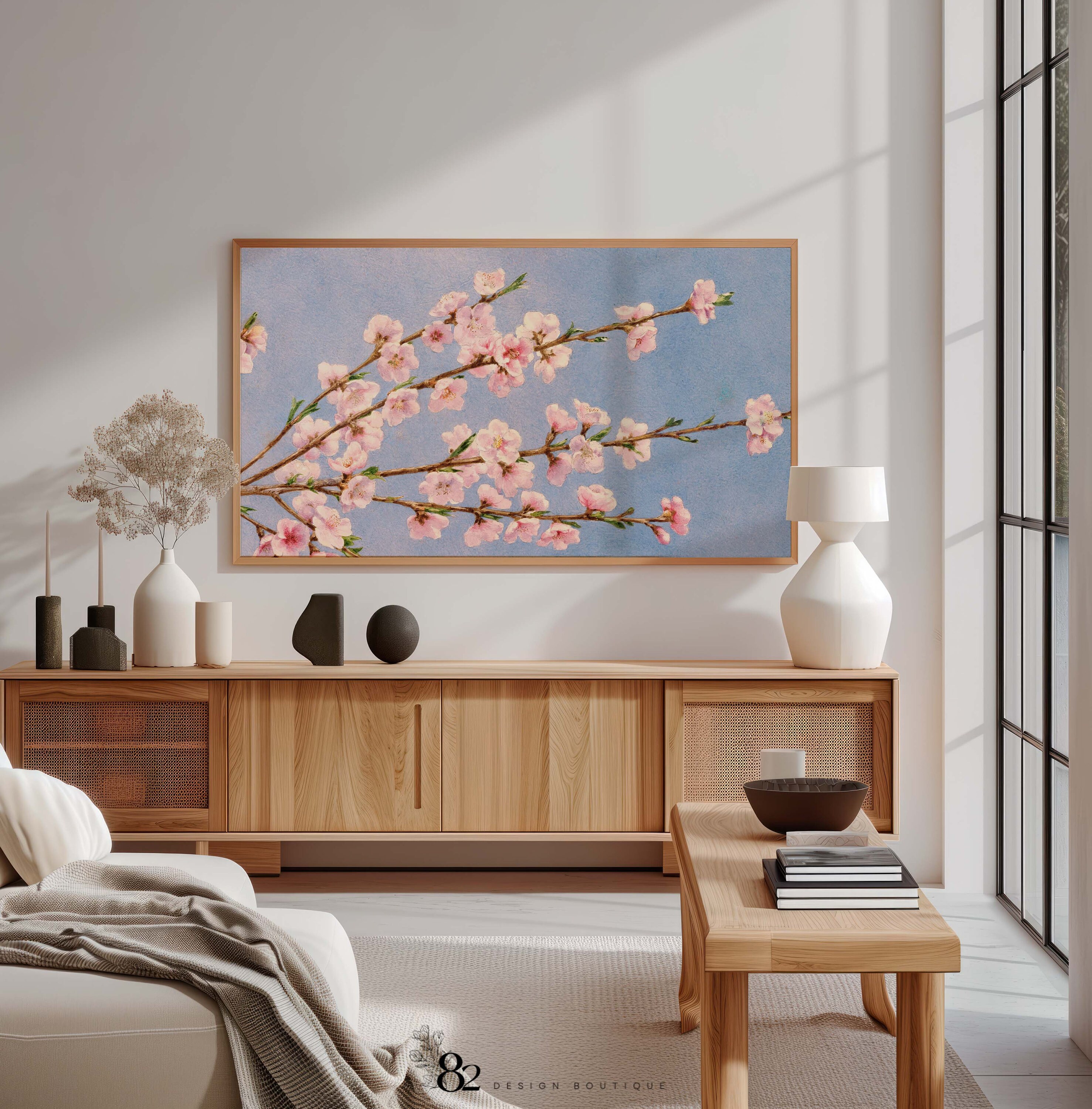 Samsung Frame TV Art Set | Vintage Frame TV Art | Muted Tonal Frame TV ...