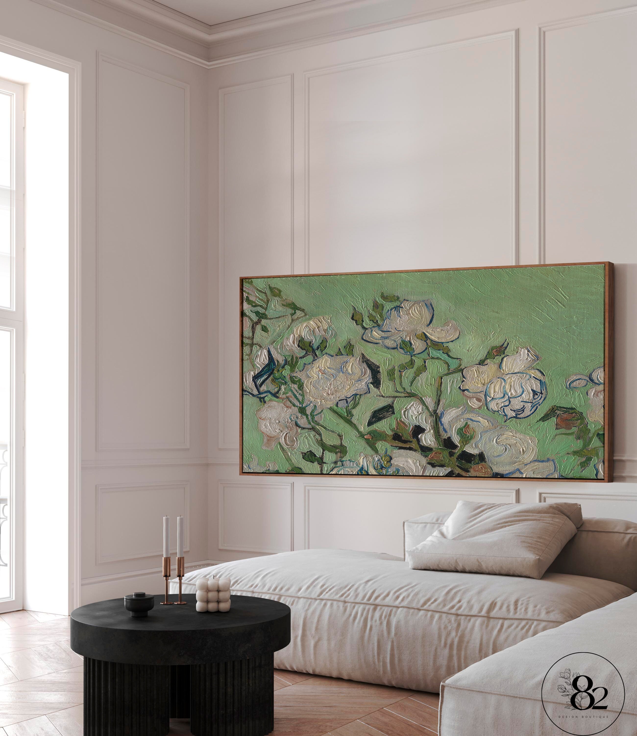 Samsung Frame TV Art Set | Vintage Frame TV Art | Muted Tonal Frame TV ...