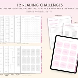 Ultimate Digital Reading Journal , Digital Reading Journal , Book ...