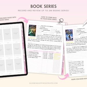 Ultimate Digital Reading Journal , Digital Reading Journal , Book ...