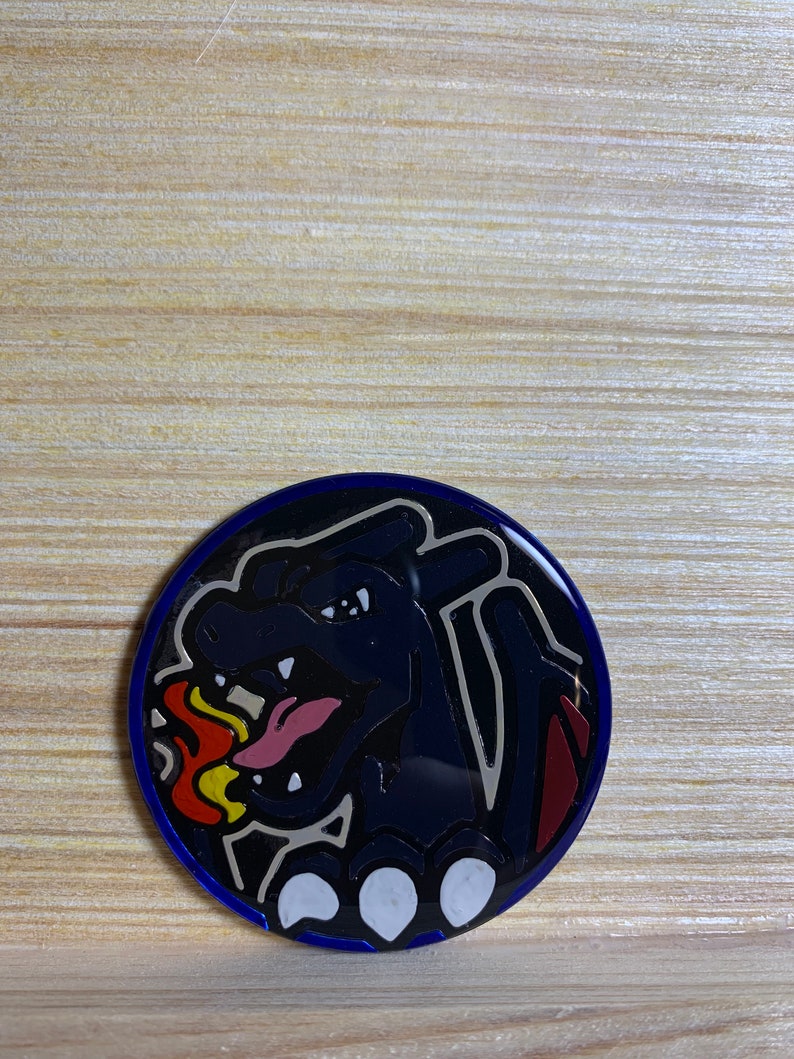Charizard Jumbo Coin shiny - Etsy