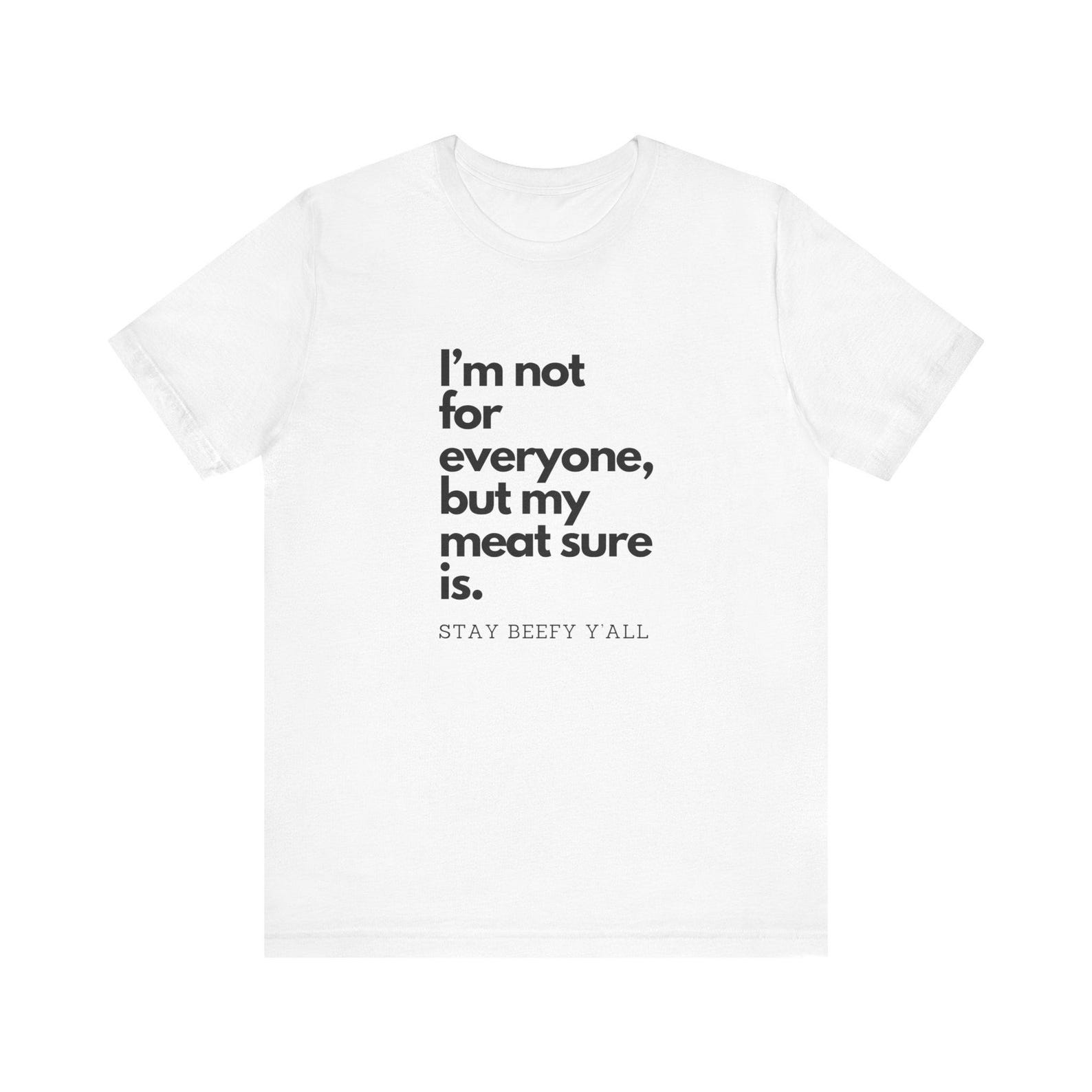 Meat Carnivore Unisex Jersey Short Sleeve Tee - Etsy