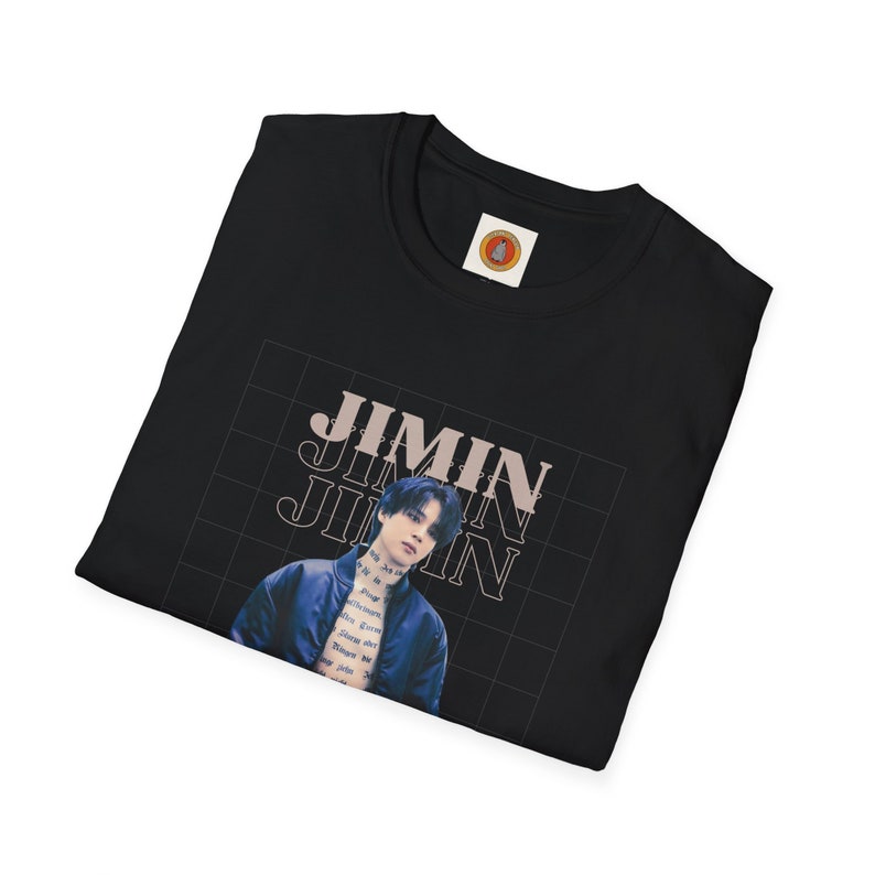 BTS Jimin Vintage Retro Unisex Softstyle T-shirt FACE Set Me Free Pt.2 ...