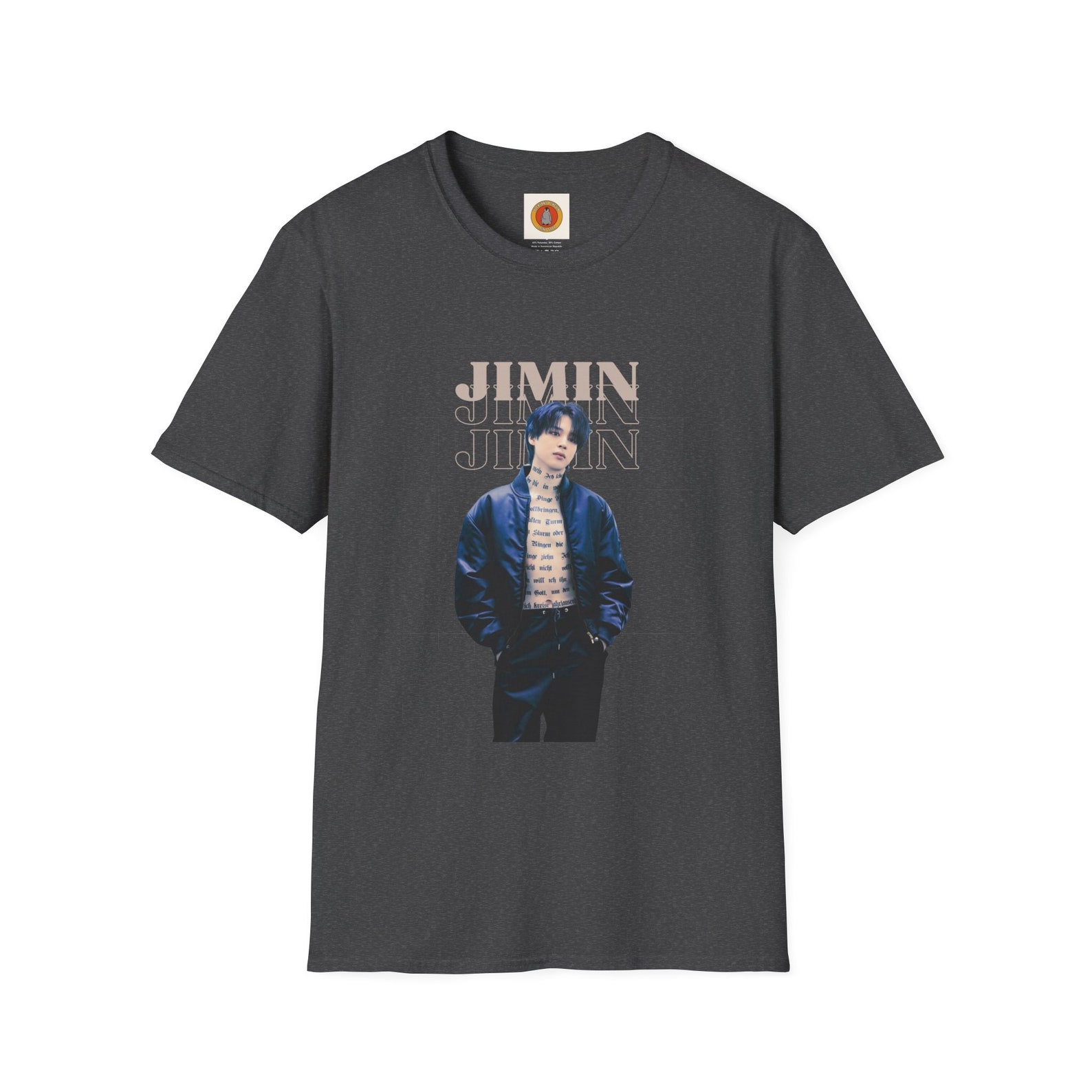 BTS Jimin Vintage Retro Unisex Softstyle T-shirt FACE Set Me Free Pt.2 ...