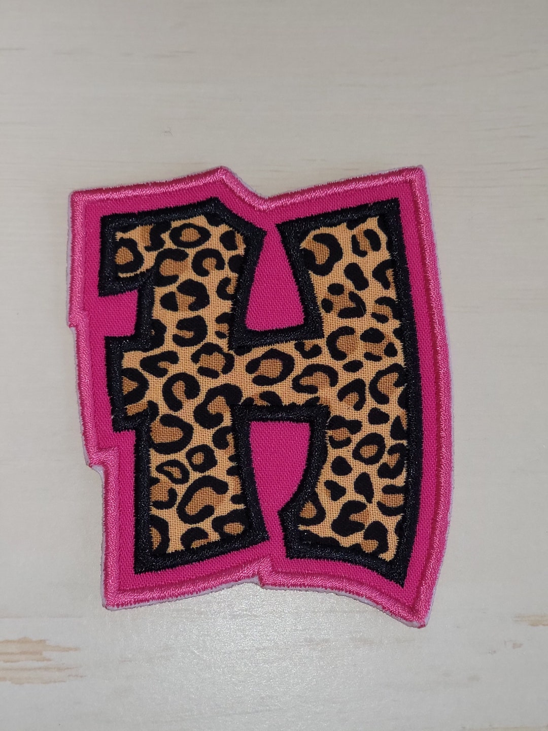 Monogrammed Letter H Iron on Embroidered Applique Patch - Etsy