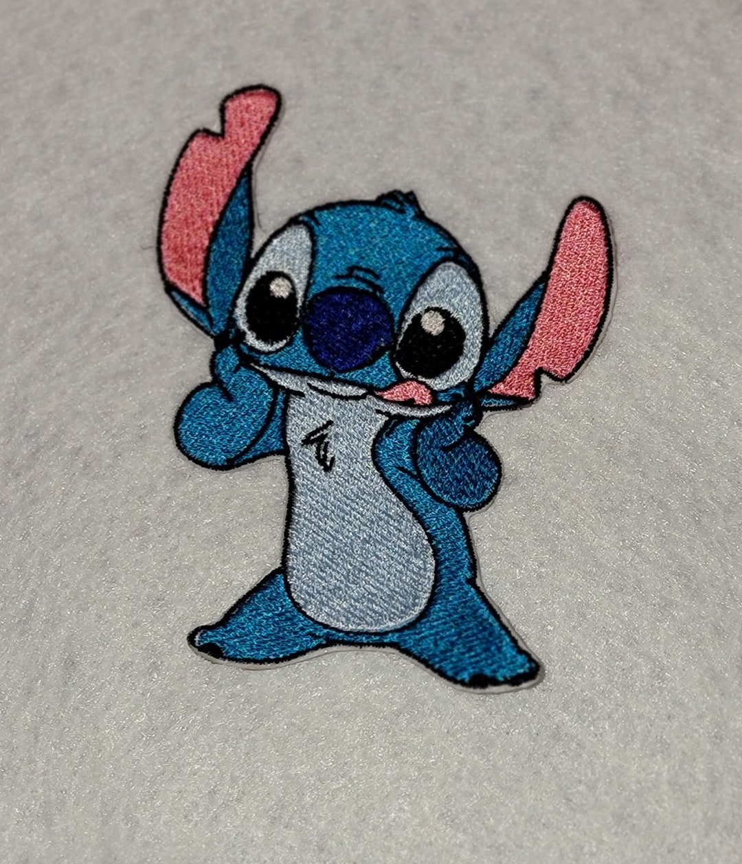 Stitch Blue Alien Iron on Embroidered Applique Patch - Etsy