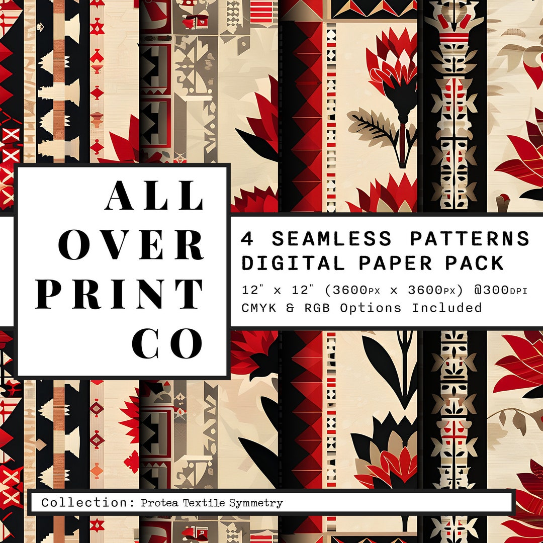 Navajo Weaving Seamless Pattern Bundle Digital Paper Pack, Seamless ...