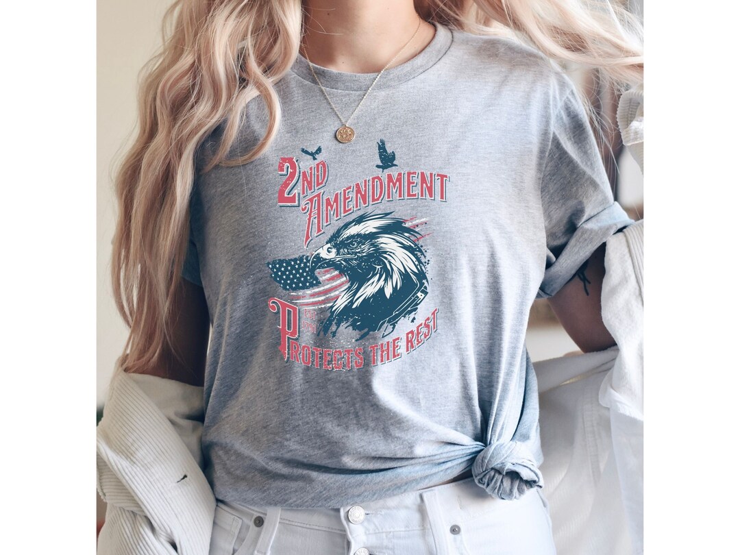 2nd Amendment Protects the Rest Shirt, Father's Day Gift, Funny Shirt ...