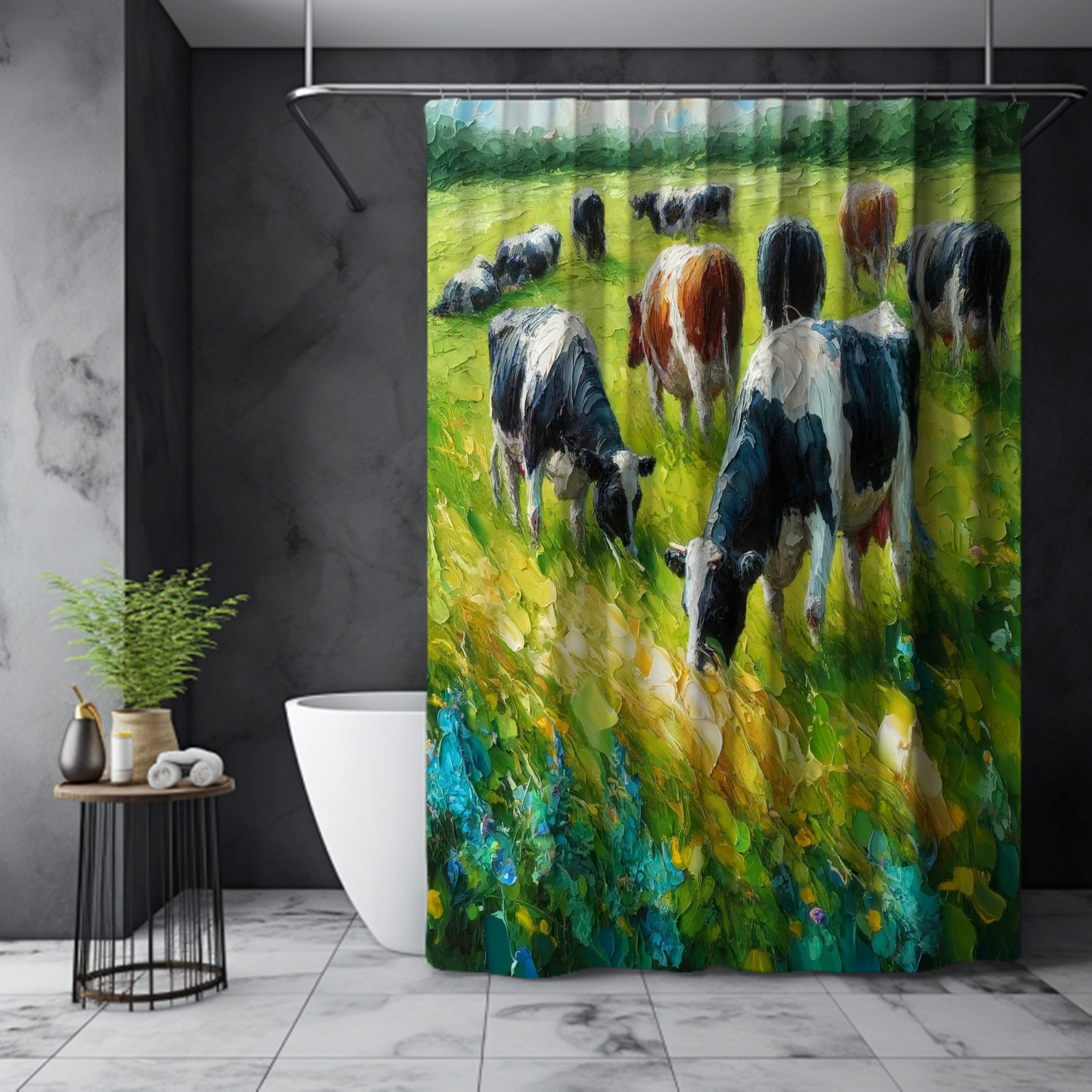 Cow Lover, Shower Curtains, Farm Life, Nature Gifts, Bathroom Decor ...