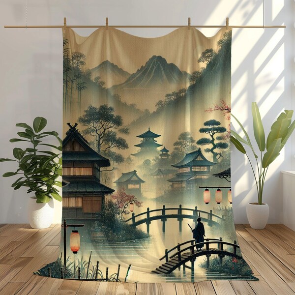 Japanese Throw - Etsy UK