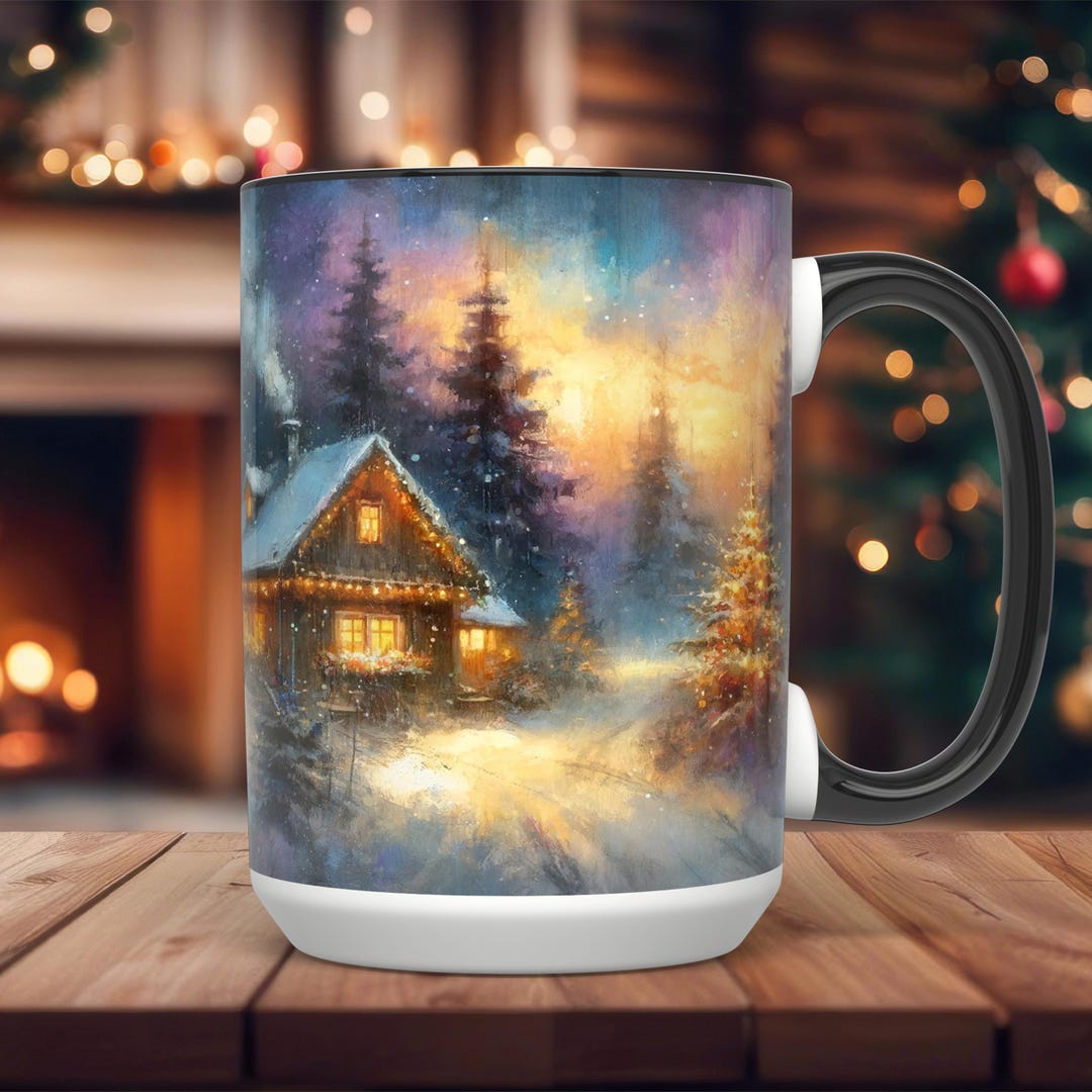 Cozy Christmas Coffee Mug, Christmas Gift Ideas, Christmas Coffee Cup ...