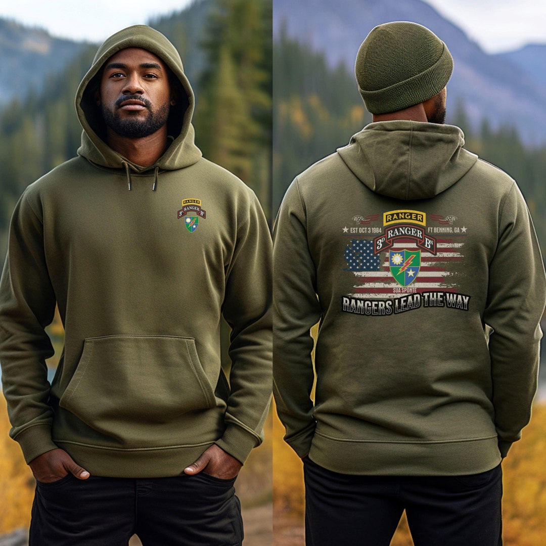 Rangers Lead the Way Pullover, Military Gifts, Gift for Vet, Army ...