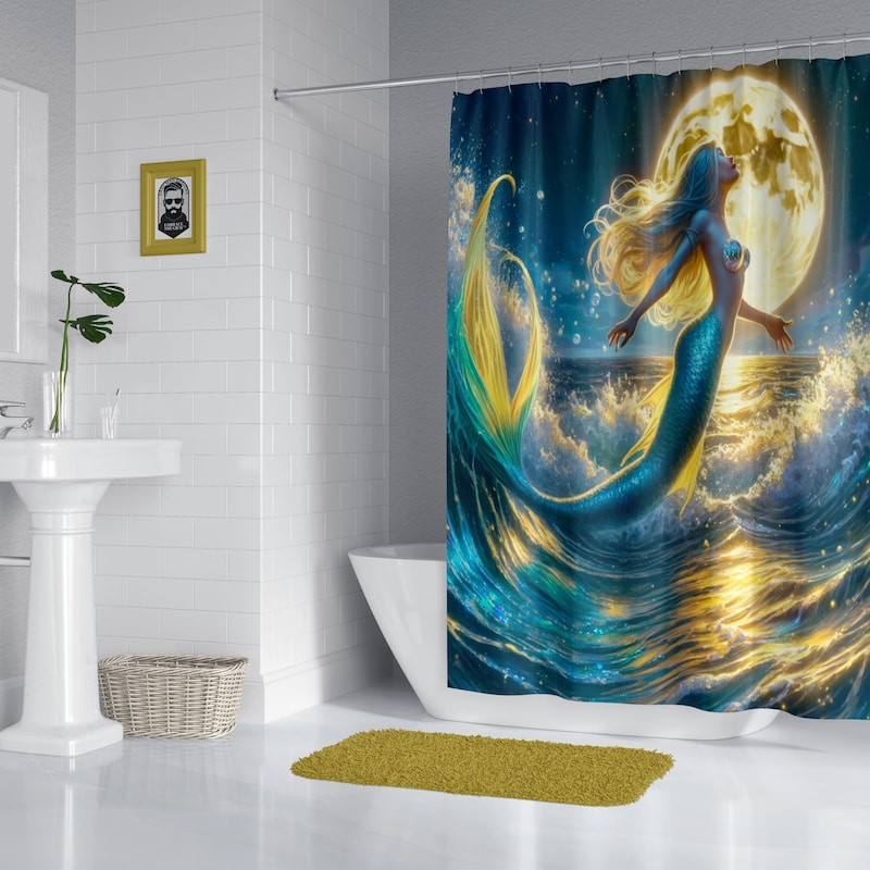 Mermaid Curtain - Etsy