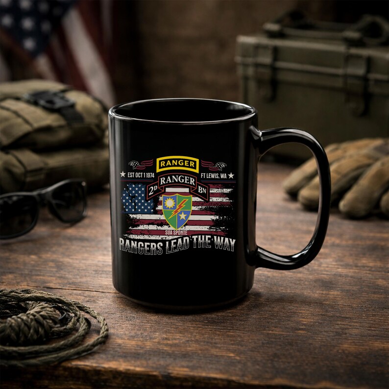 Rangers Lead the Way Coffee Mug, 75th Ranger Regiment - Etsy