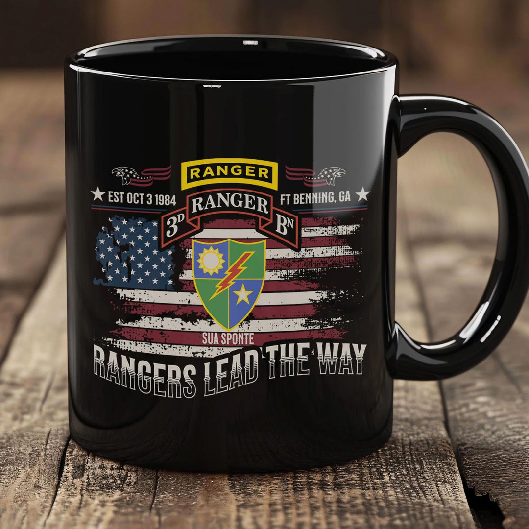 Rangers Lead the Way Coffee Mug, 75th Ranger Regiment - Etsy