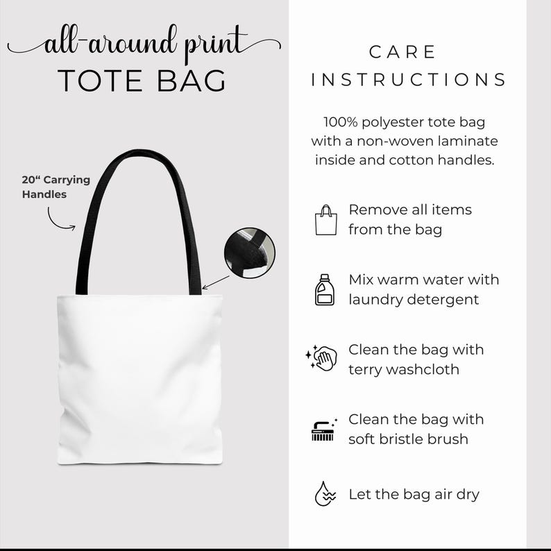 Floral Wedding Tote Bag, Flower Lover Gift, White Rose Decor - Etsy
