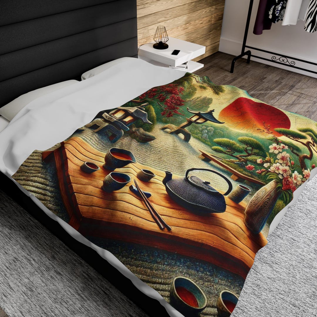 Zen Blanket, Cute Gifts, Wall Decor, Japanese Decor, Beautiful Gifts ...
