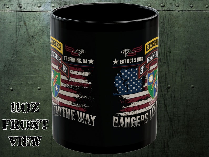 Rangers Lead the Way Coffee Mug, 75th Ranger Regiment - Etsy