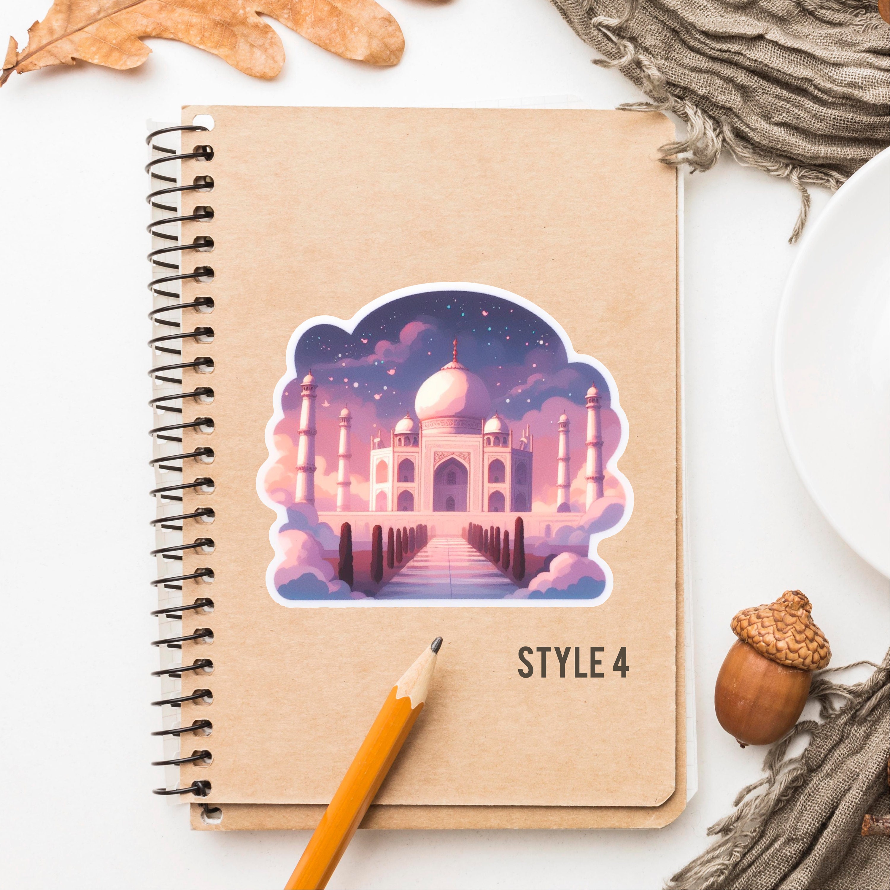 TAJ MAHAL | India Crown of the Palace Landmark Skyline Cityscape ...