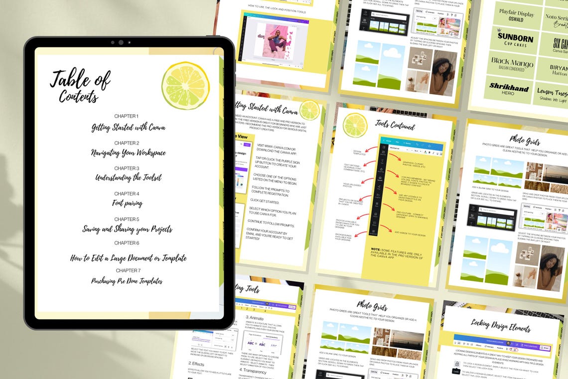 Canva Crash Course Ebook | Canva Tutorial for Beginners | Free & Pro ...