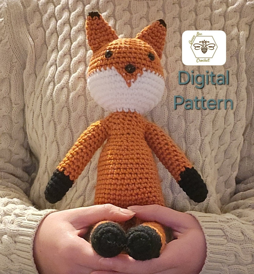 Fenwik the Fox Low-sew Amigurumi Crochet Doll Pattern | Crochet Pattern ...