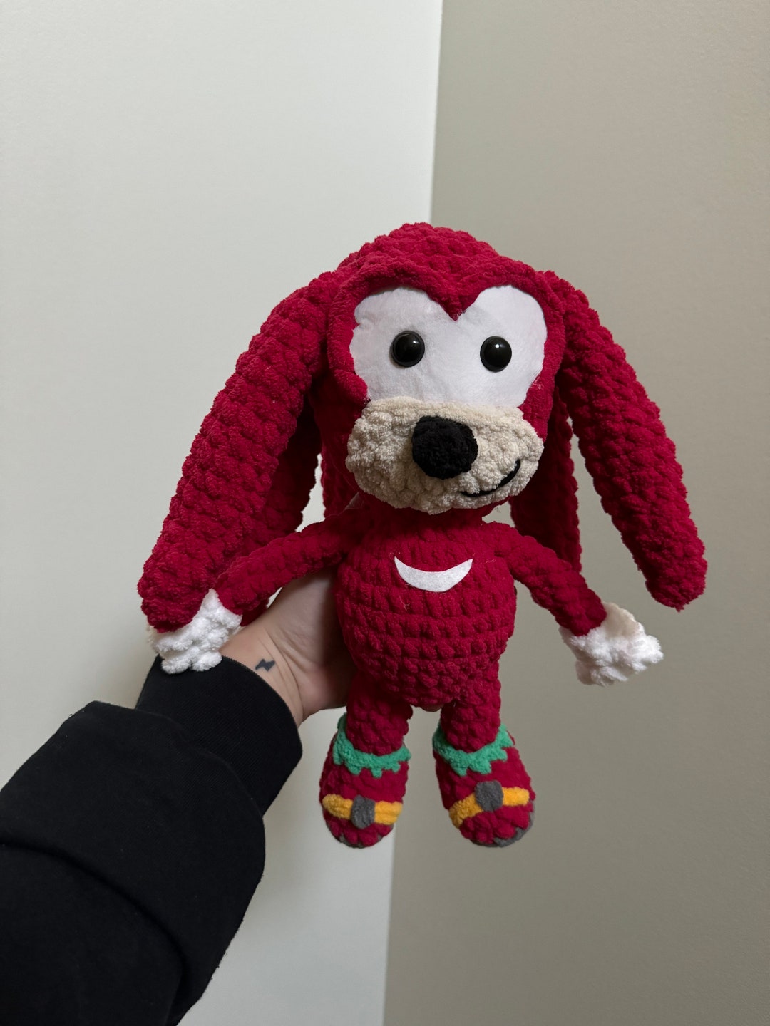 Knuckles Crochet Plushie - Etsy