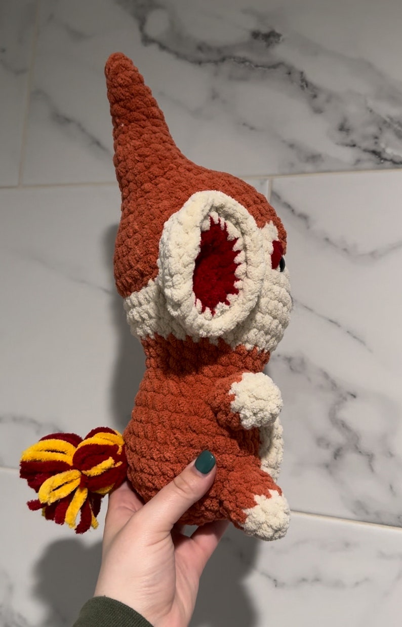 Chimchar Crochet Plushie - Etsy