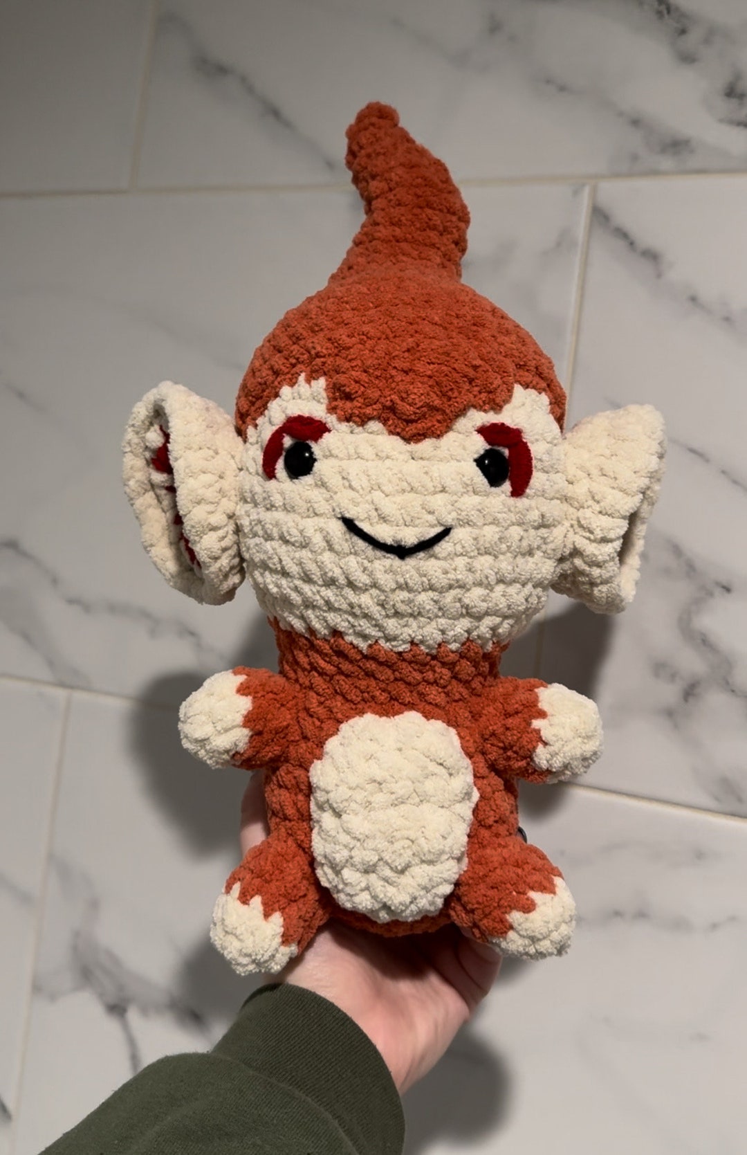 Chimchar Crochet Plushie - Etsy