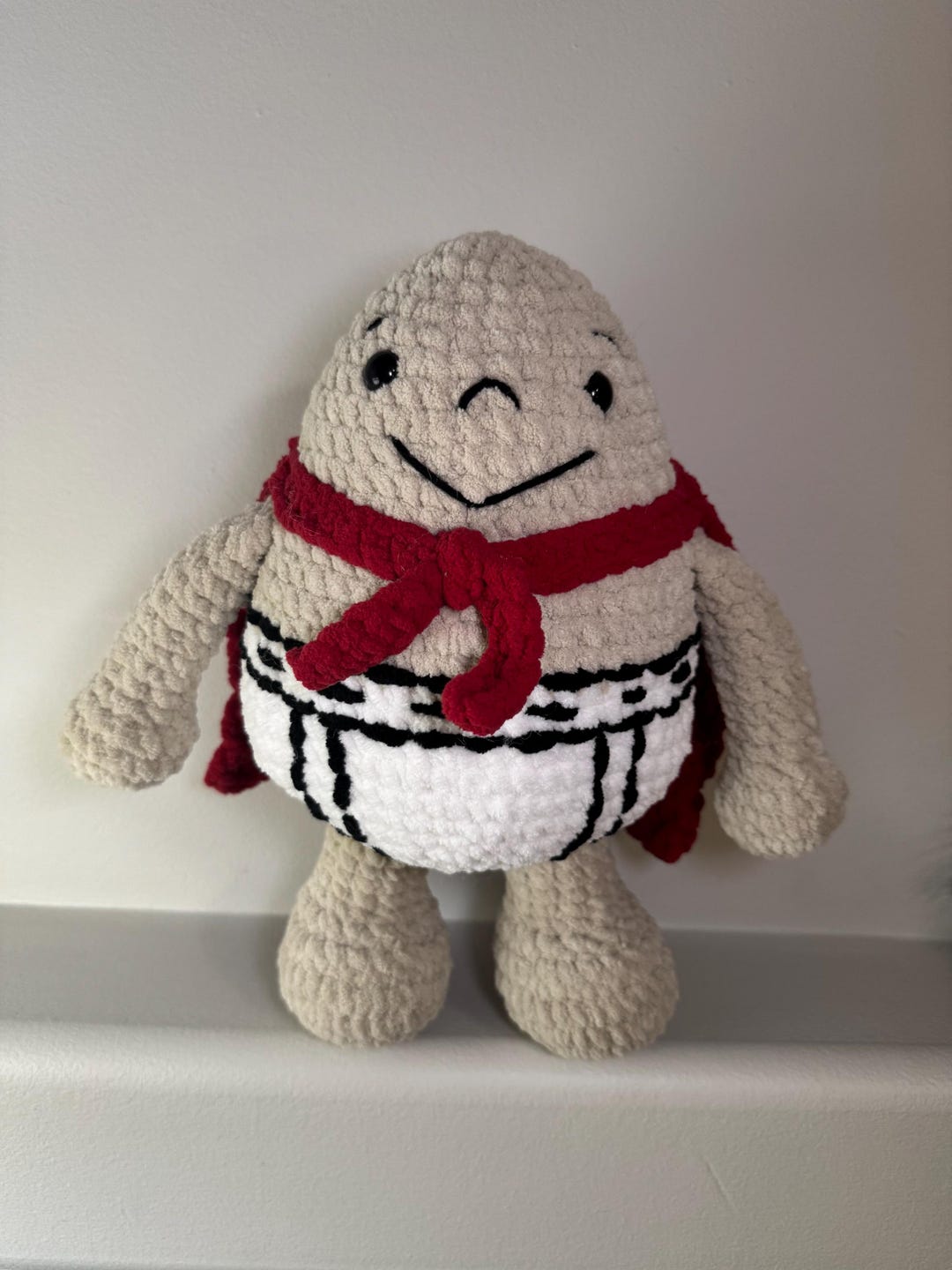 Captain Underpants Crochet Plushie - Etsy