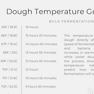 Sourdough Dough Temperature Guide for Perfect Bulk Fermentation ...