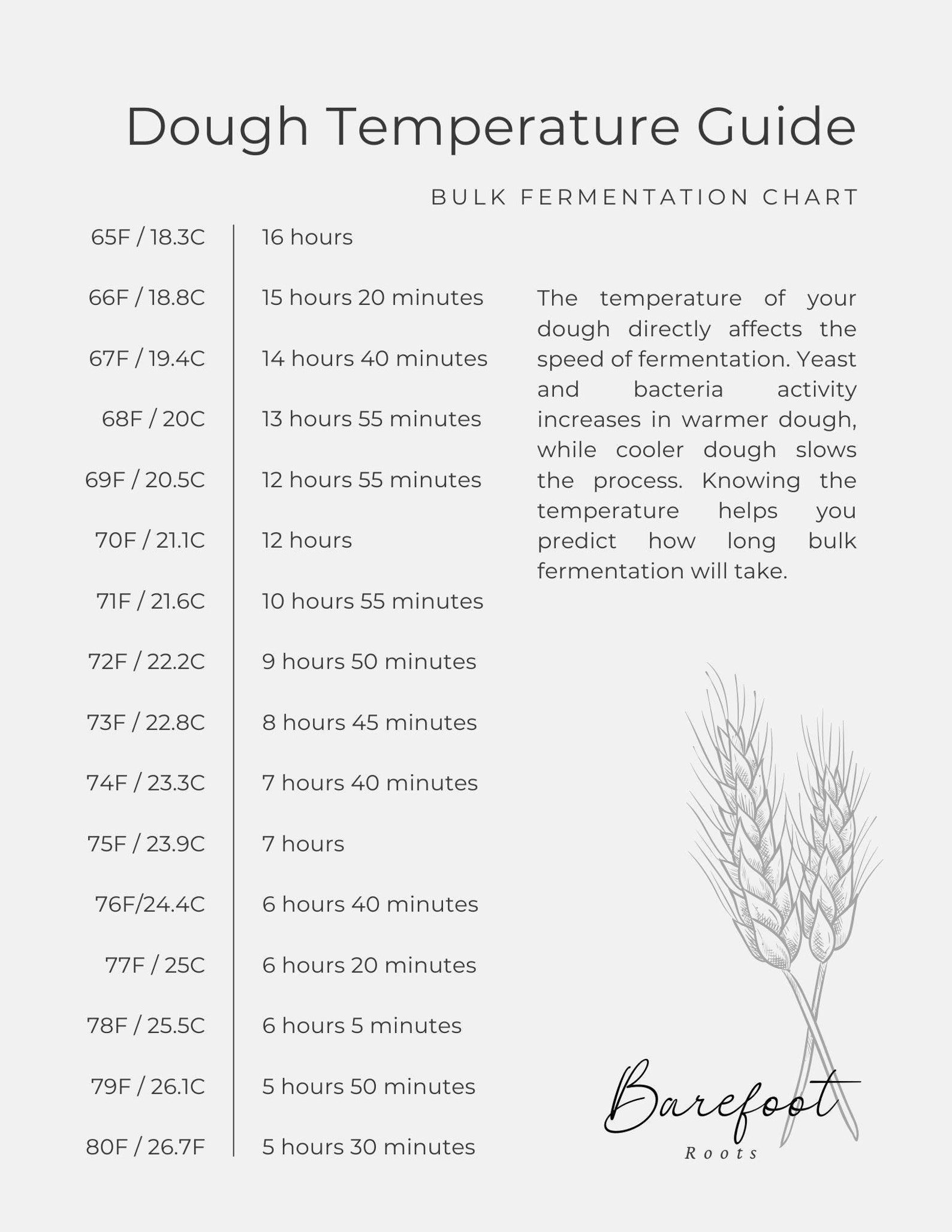 Sourdough Dough Temperature Guide for Perfect Bulk Fermentation ...