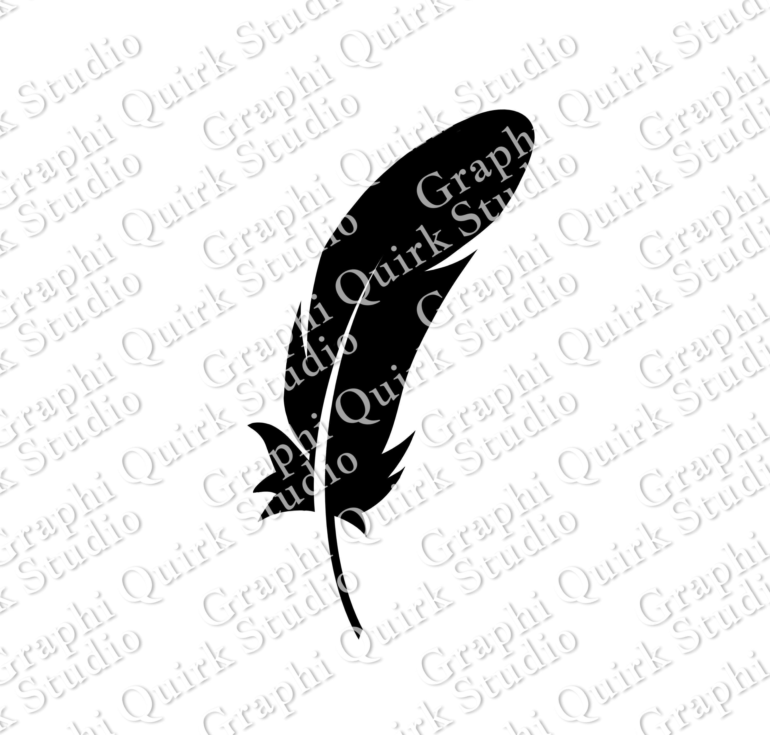 4 Feather Designs, SVG, PNG, and JPEG - Etsy