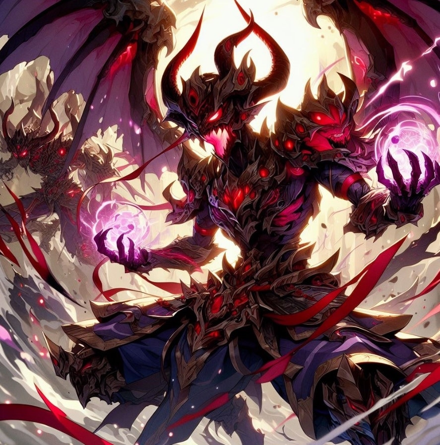 AI Generated Anime Demon King Wallpaper - Etsy