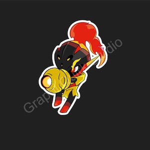 Pokemon, Armarouge, Chibi Style PNG Design - Etsy