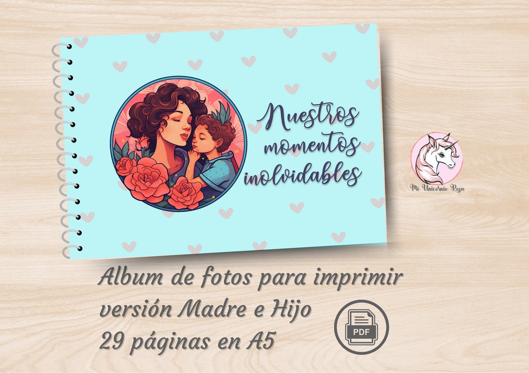 Our Unforgettable Moments Mother and Son Version/ Photo Album/ Mother's ...