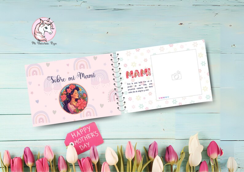 Printable PDF Mother and Daughter Photo Album | Memory Book and Photo ...