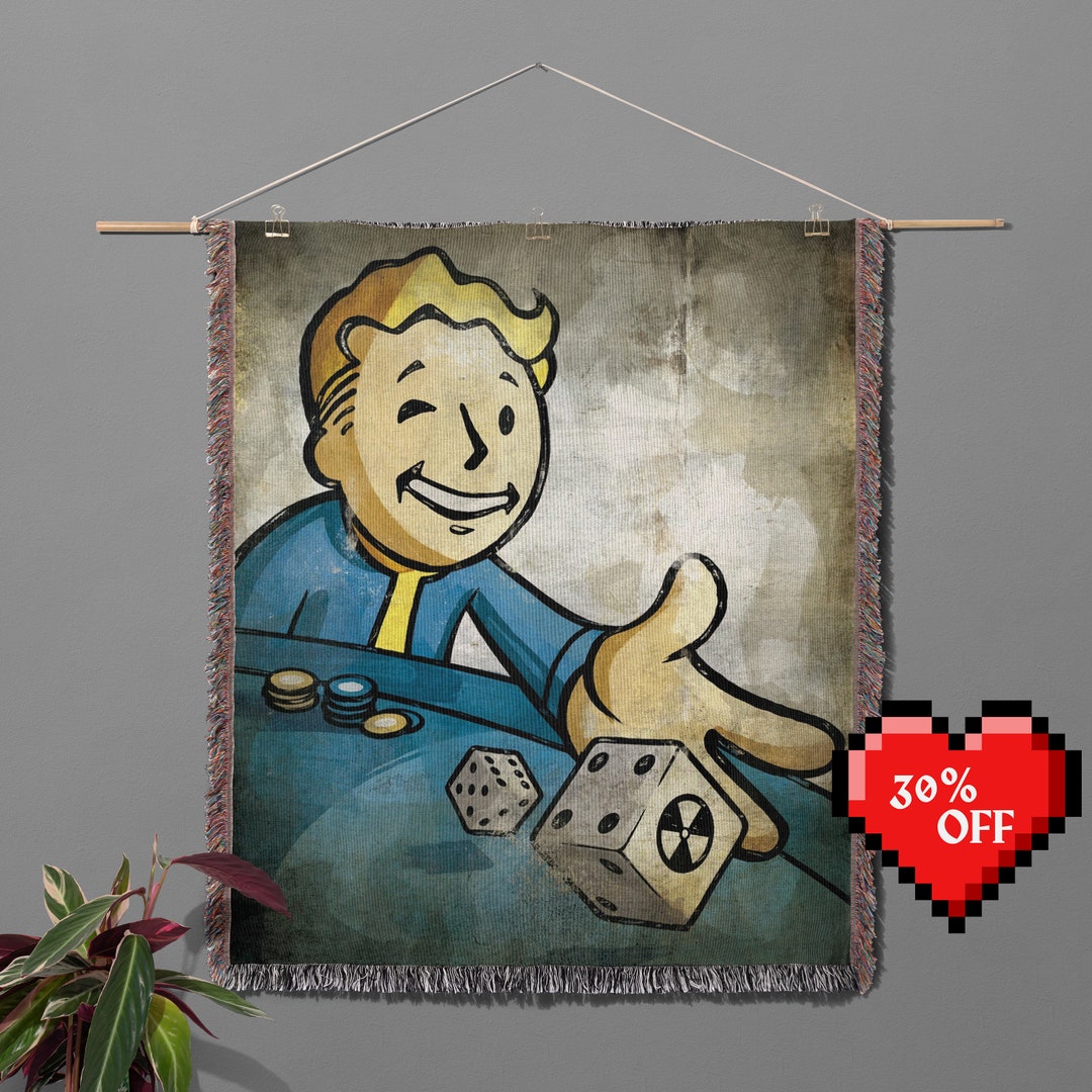 Fallout Wall Art Tapestry Woven Blanket Tapestry Game Room Wall Art ...