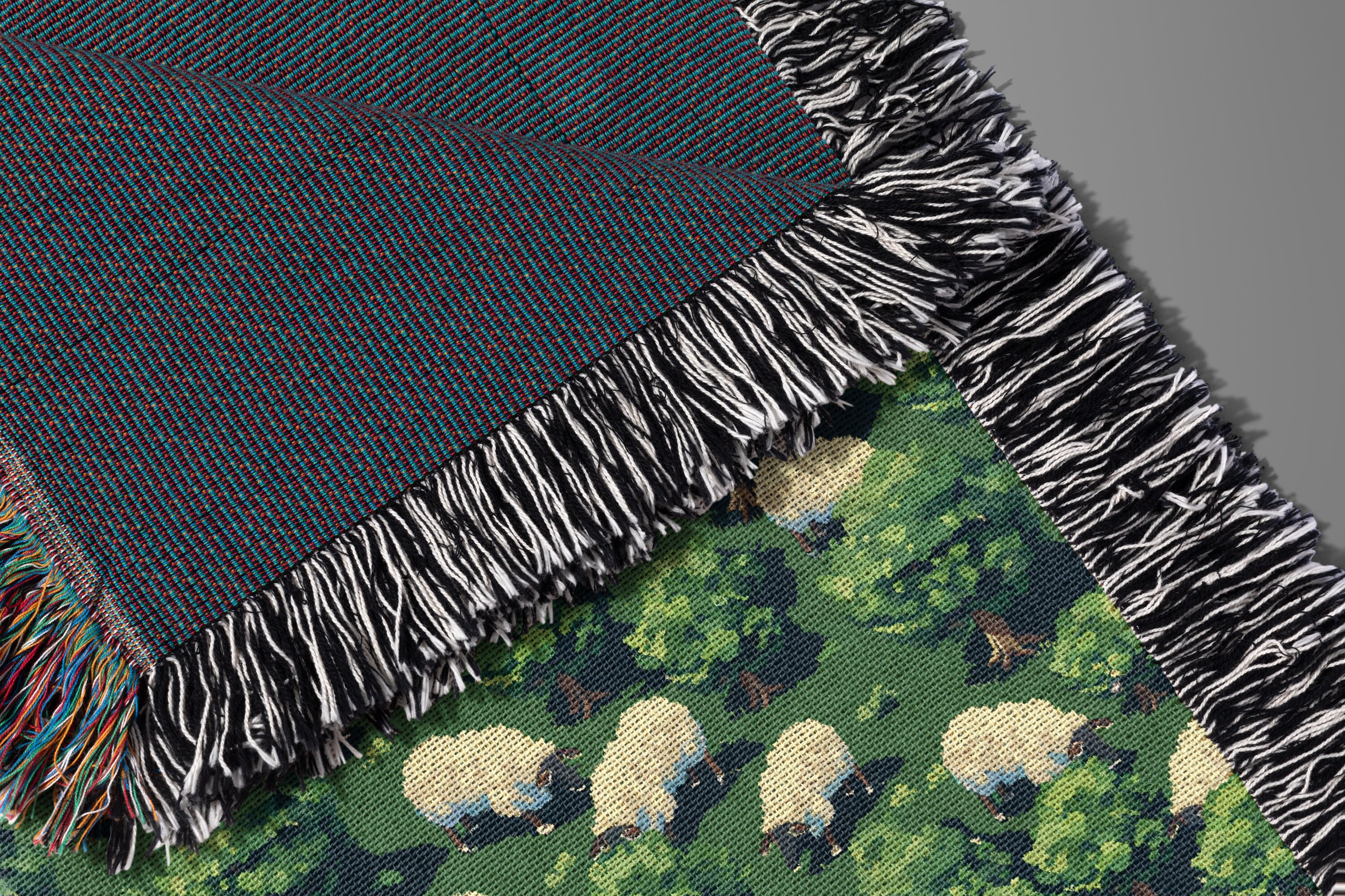 Woodland Nursery Wall Art Tapestry Blanket Woven Tapestry Wall Art Gift ...