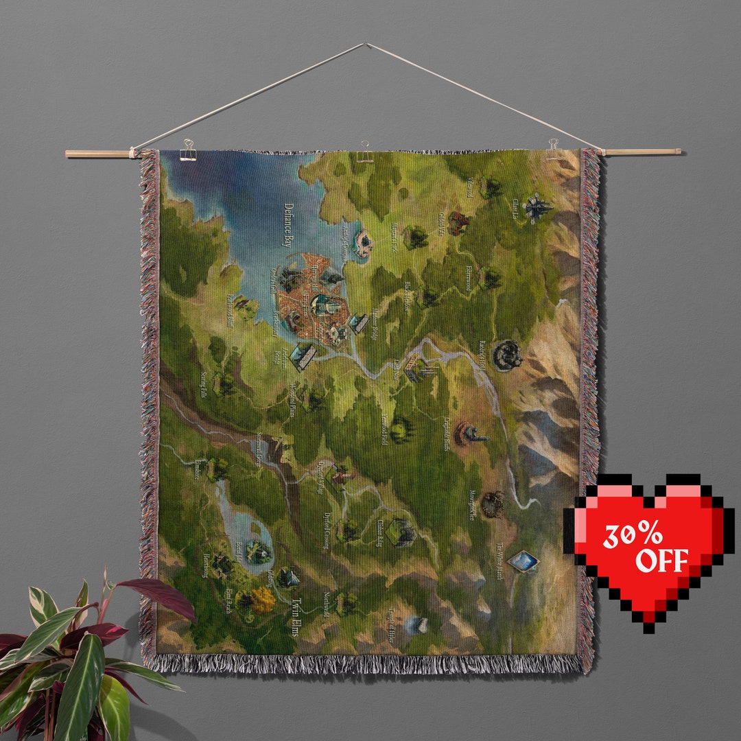 Pillars of Eternity Handwoven Blanket Tapestry Throw Blanket Home Decor ...