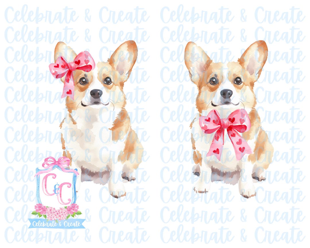 Watercolor Corgi Dog PNG Clipart Grandmillennial Doodles AI Drew ...