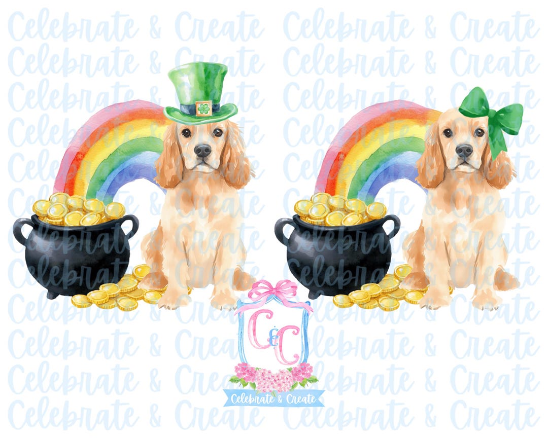 Cocker Spaniel Watercolor Dog Puppy PNG Clip Art Clipart ...